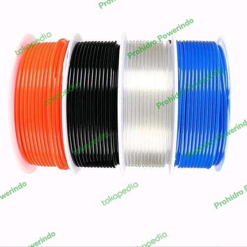 Jual Selang PU 4 x 6mm x 200m Clear Hitam Biru Orange - Selang Angin Rollan - Jakarta Barat ...