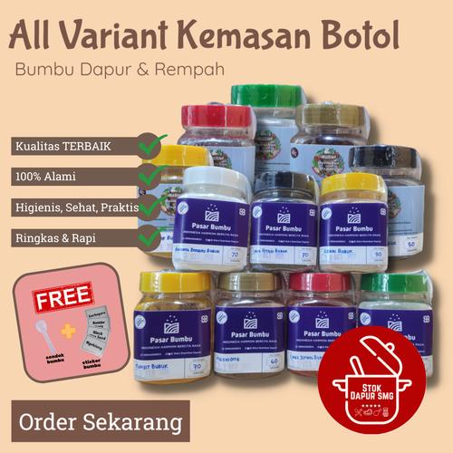 Jual All Varian Kemasan Botol Bumbu Dapur Rempah Lengkap Part 2 ...