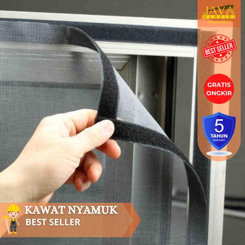 Jual Kasa Kawat Nyamuk Magnet Semi Miniflex tebal MURAH - Putih ...