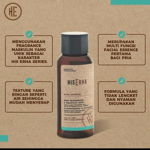 Jual HIS ERHA GENTLE ACNE ESSENCE ALL IN ONE 60ML - Kota Surabaya ...