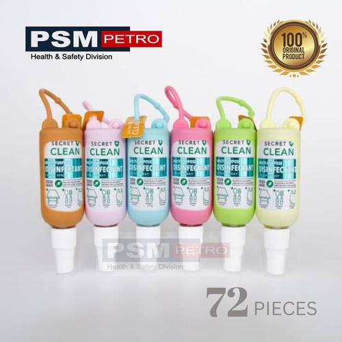 Jual Secret Clean Multi Purpose Disinfectant 60ml 72pc FREE Silicone Case - Jakarta Barat - PSM ...