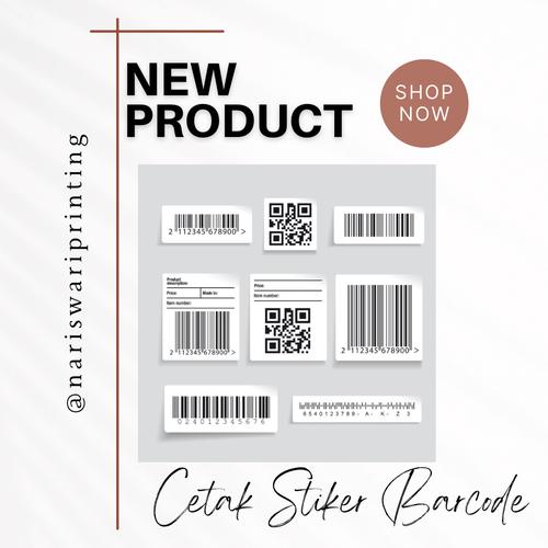 Jual Stiker Barcode Custom - Kab. Tangerang - Nariswari Printing ...