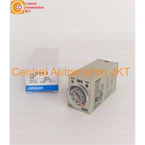 Jual Timer Relay Omron 220VAC H3Y-2 H3Y 2 - Kota Batam - Central Automation JKT | Tokopedia