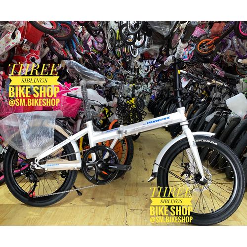 Jual SEPEDA LIPAT PHOENIX 20 INCH 7 SPEED WHITE COLOUR - Jakarta ...