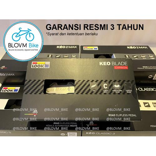 Promo Pedal Look Keo Blade Carbon Cleat Roadbike ORIGINAL - Kota ...