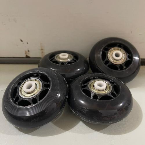 Jual Roda Sepatu Roda Ban karet 64mm Set Roda Sepatu Roda - Kota Batam ...