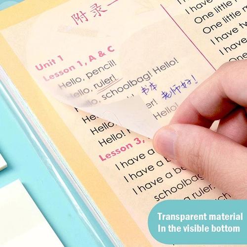 Jual Sticky Notes Transparan 50 lembar anti Air memo / Panmomo Silky ...