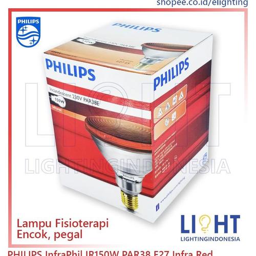 Jual Lampu Infrared PHILIPS InfraPhil PAR38 IR 150W E27 230V RED 1CT/12 - Kab. Tangerang ...