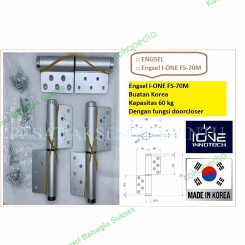 Jual ENGSEL BENDERA AUTO HINGE FLAG I-ONE FS70M + FS70M + FS 50E (R/L ...