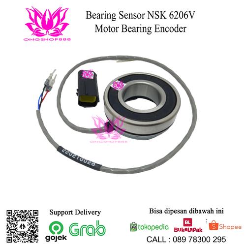 Jual Bearing Sensor NSK 6206V Motor Bearing Encoder for Toyota Nichiyu ...