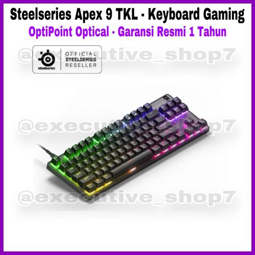 Jual Steelseries Apex 9 TKL - Keyboard Gaming - OptiPoint Optical ...