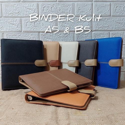 Jual Binder Ekslusif A5 B5, Cover Binder, Binder Kuliah, Binder Kulit ...