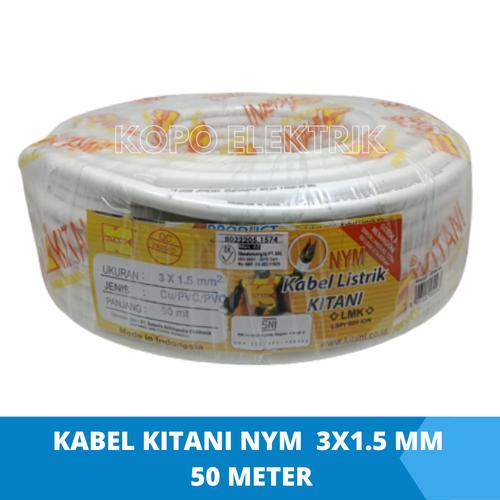 Jual Kabel Listrik Kitani NYM 3x1.5 mm 50 Meter - Kab. Bandung - kopo ...