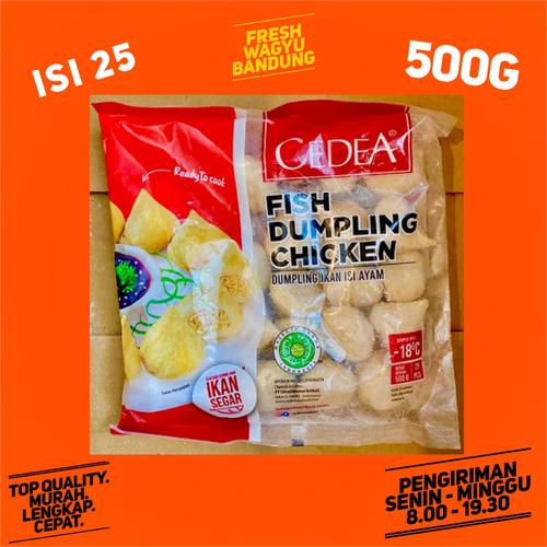 Jual CEDEA CHICKEN DUMPLING 500G BASO IKAN SUKI SHABU STEAMBOAT HALAL ...