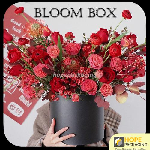Jual Termurah Bloom Box Bulat 3 ukuran Box Bunga Kotak Bunga /Flower ...