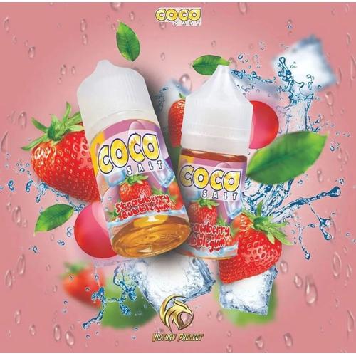 Promo Coco Strawberry Bubblegum Salt Nic 30ML by Patriot27 - Liquid Coco - SALT 20MG 30ML - Kab ...