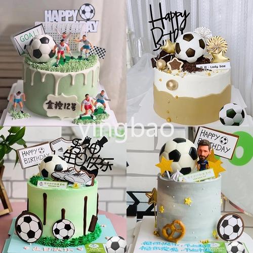 Jual CTB03 Cake Topper Bentuk Bola Kaki Basket NBA Hiasan Dekorasi Kue ...