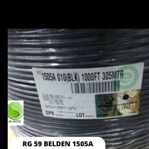 Jual BELDEN 1505A Belden RG59/20 HD & SDI Digital Coaxial Cable 1 ROL ...