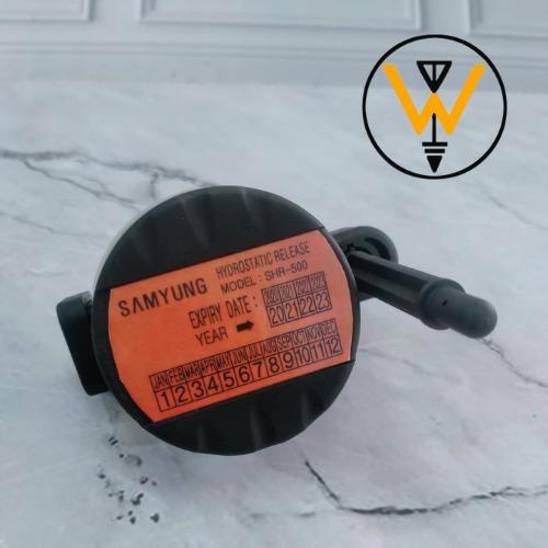 Jual SAMYUNG SHR-500 HIDROSTATIC AUTO RELEASE FOR EPIRB SAMYUNG SEP 500 ...