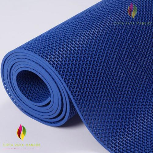 Promo Karpet Karet Keset Anti Slip Kamar Mandi Rol - Biru, 6mm ...