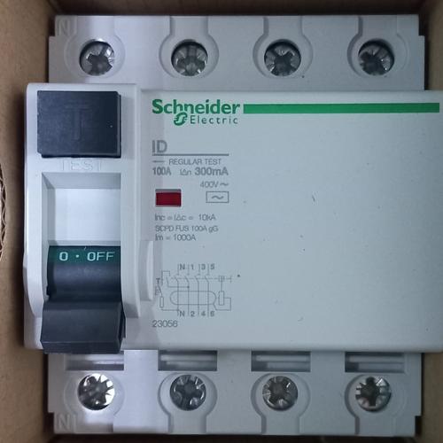 Jual ELCB atau RCCB type ID 4p 100amper 300ma Schneidher - Jakarta ...