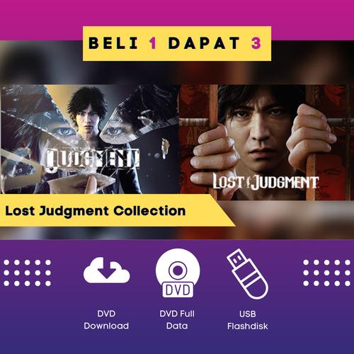 Jual Lost Judgment + The Judgment Collection | Game PC Original - DVD ...