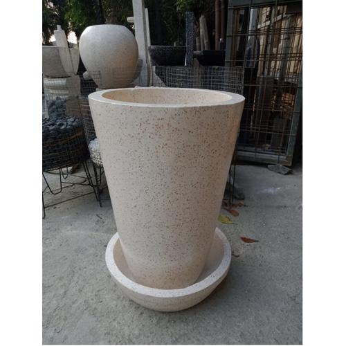 Jual Batu Alam Pot Bunga Model Gelas - Jakarta Barat - Rofah Stone ...