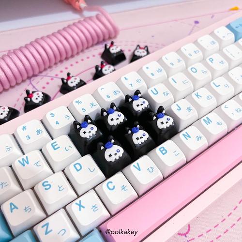 Jual Momogo Artisan Keycap / Keycaps Mechanical Keyboard - Clay - Biru ...
