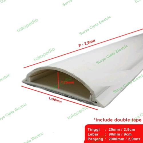 Jual Floor Duck Oval 90x25 2.9 Meter Kabel Duck Lantai - Jakarta Pusat ...