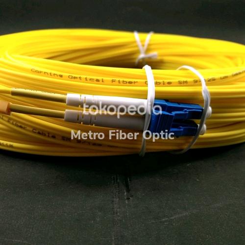 Jual Patchcord LC UPC to LC UPC Singlemode 3mm Duplex 75 Meter ...