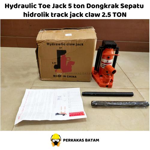 Jual Hydraulic Toe Jack 5 ton Dongkrak Sepatu hidrolik track jack claw ...