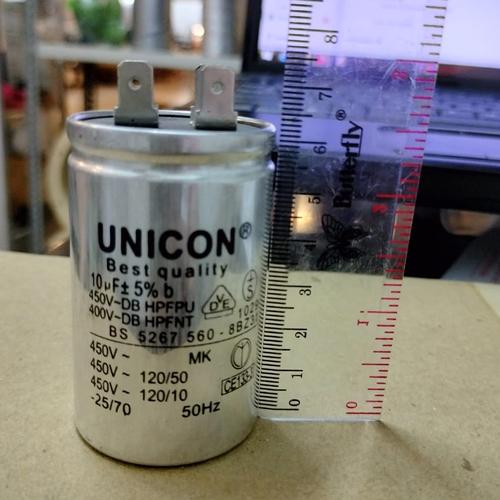 Jual Kapasitor AC 10UF 450 VAC UNICON - 8 - Jakarta Barat - KENRYU JAYA ...