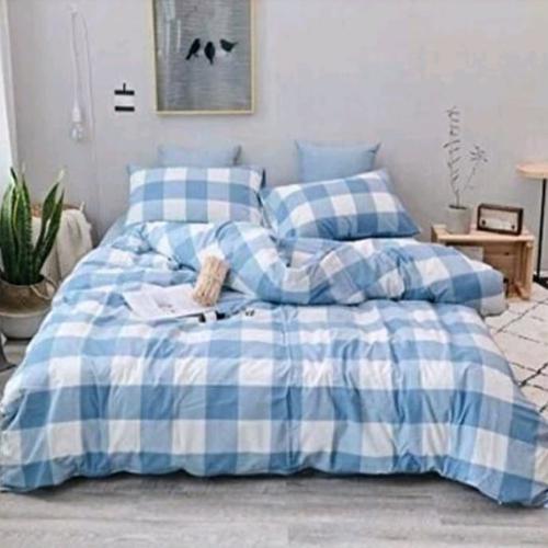Jual Sprei Aesthetic Motif Emily Blue - 90x200, Tinggi 30 - Kota ...