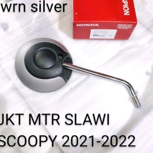 Jual spion scoopy k2f tahun 2021 warna silver asli honda harga satuan ...