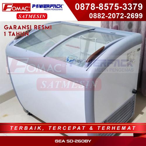 Jual GEA SD-260BY/SD 260BY Sliding Curve Glass Freezer 260 LITER - Kota ...