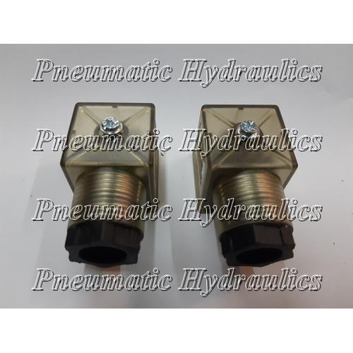 Jual SOCKET CONNECTOR DC FOR COIL SOLENOID VALVE HYDRAULIC SOCKET ...