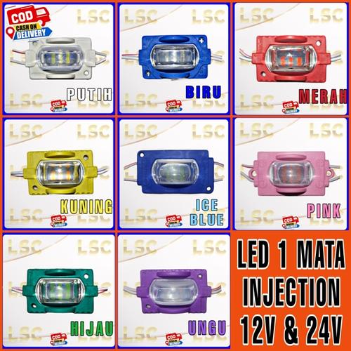 Jual Lampu led Injection terbaru 1 mata 24 volt kolong bus truk neon ...