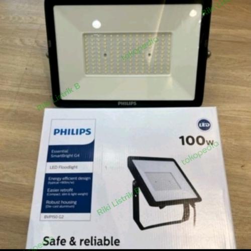 Jual Philips Lampu Sorot LED 100W BVP150 Flood Light 100W - Putih - Jakarta Pusat - Riki Listrik ...
