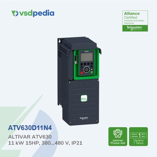 Promo SCHNEIDER ALTIVAR ATV630 INVERTER VSD VFD 11kW 15HP 380-480VAC ...