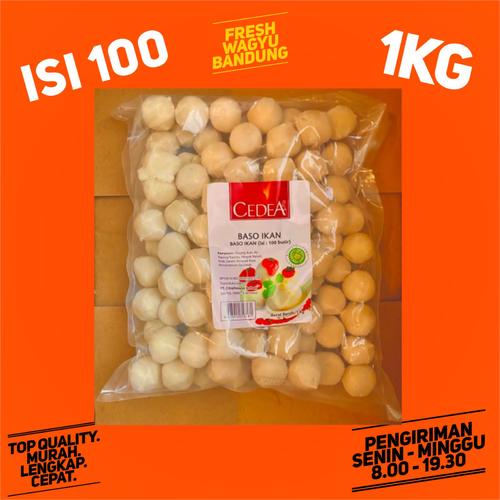 Jual CEDEA FISH BALL 1KG BASO IKAN KECIL ISI 100 SHABU STEAMBOAT HALAL ...