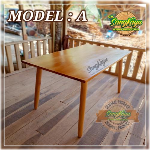 Jual Meja Meja kayu Meja minimalis 110 x50 x70 cm, meja kerja wooden ...