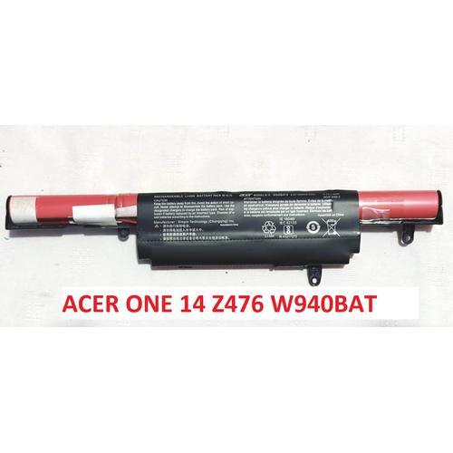 Jual Baterai ORIGINAL ACER ONE 14 Z476 W940BAT-3 W940BAT-4 W940BAT-6 - W940 BAT 6 CELL - Kota ...