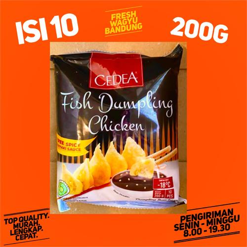 Jual CEDEA CHICKEN DUMPLING 200G BASO IKAN SUKI SHABU STEAMBOAT HALAL ...