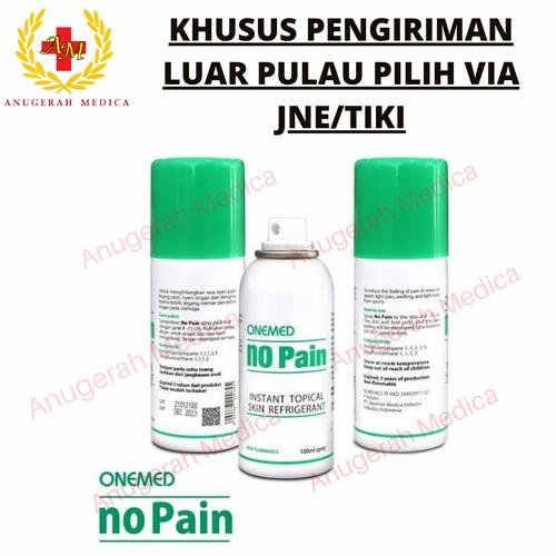 Jual No Pain Spray Onemed Pain Killer P3K Anestesi - No Pain Spray ...