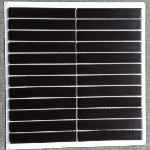Jual mosaic keramik pottery long striped per dus - Hitam - Jakarta ...
