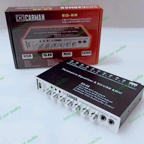 Jual Equalizer Parametric / Pre-Amp Audio Mobil Carman EQ-8S -Dinasti ...