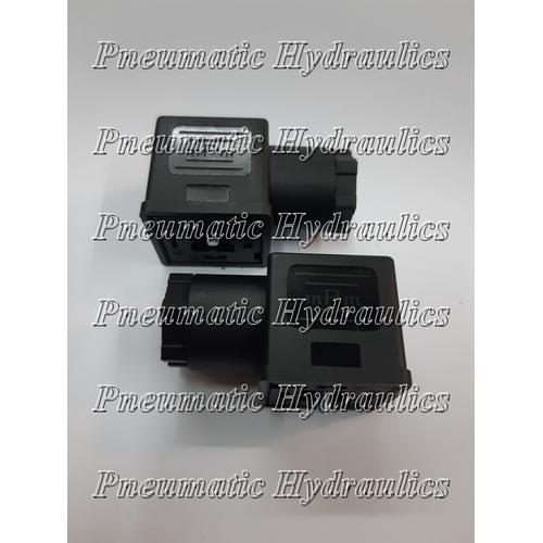 Jual SOCKET DIN PLUG COIL SOLENOID PNEUMATIC AC DC / SOCKET PNEUMATIC ...