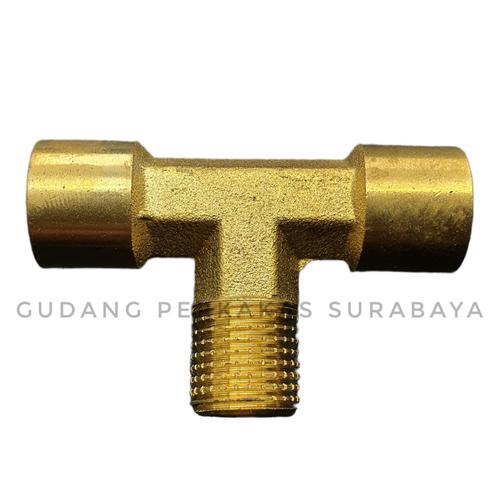 Jual T CONNECTOR F x M x F SAMBUNGAN PIPA CABANG 3 KONEKTOR PIPA ...