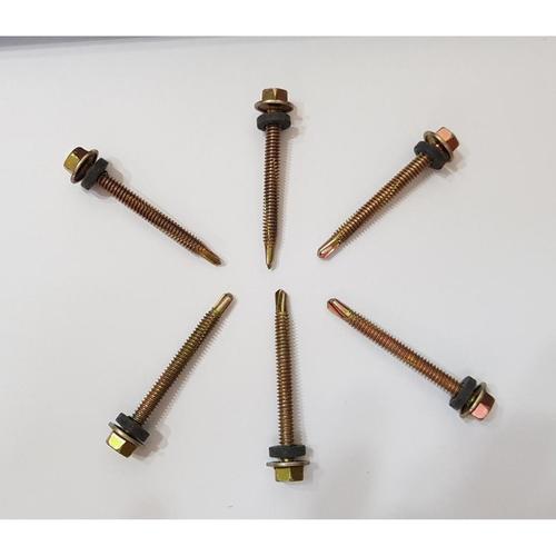 Jual Baut Roofing 12x70/ Sekrup Roofing/ Skrup Roofing Kuning 7 cm ...