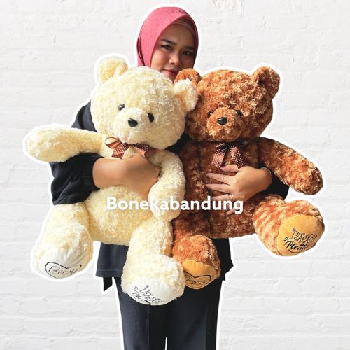Jual boneka teddy bear jumbo import duduk - coklat muda - Kota Bandung ...